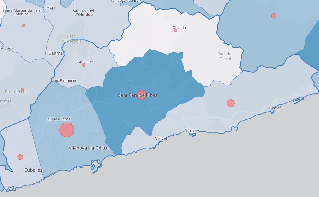 mapa-comarca-garraf-coronavirus – Vilanova blog